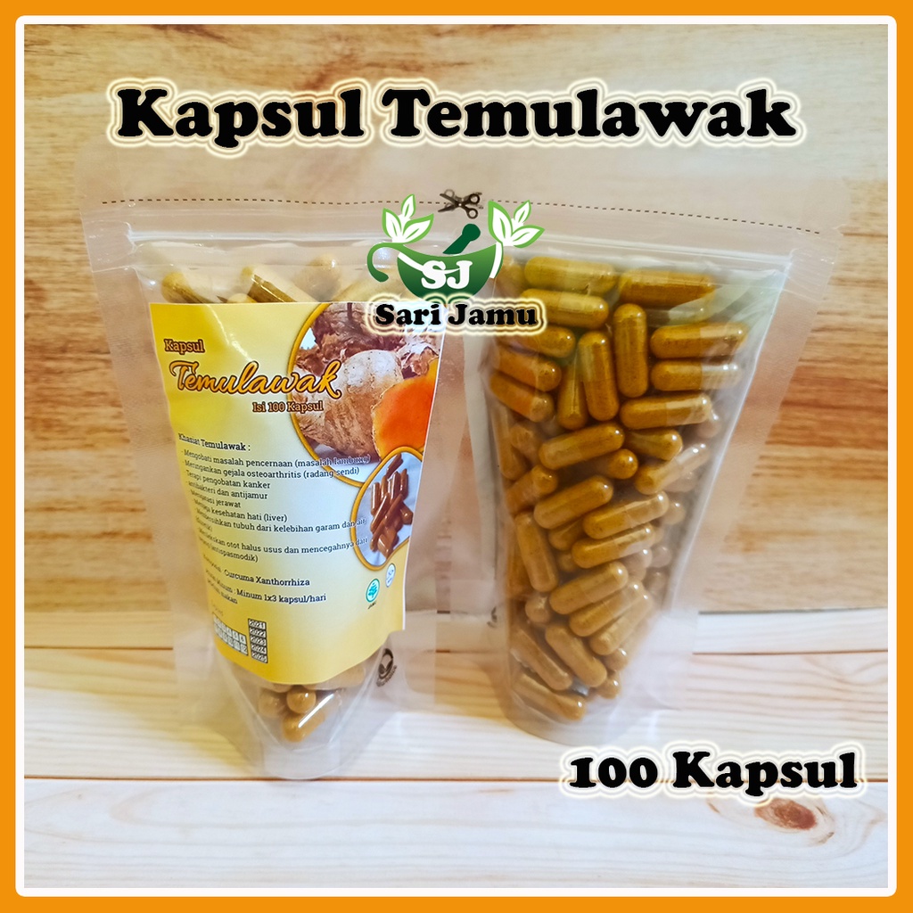 Jual Kapsul Temulawak 100 kapsul original minuman obat tradisionan ...