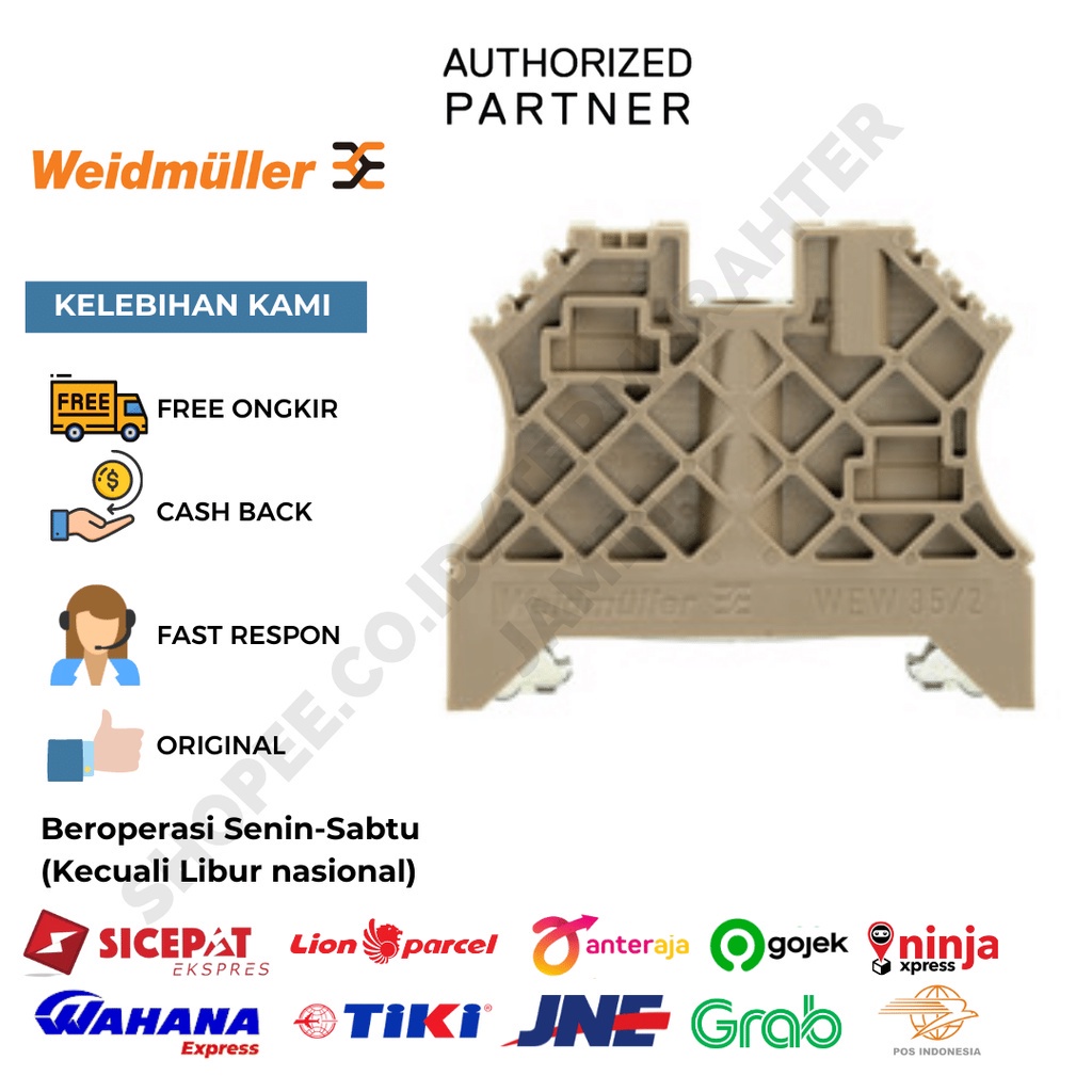 Jual Weidmuller WEW 35/2 1061200000 | Shopee Indonesia