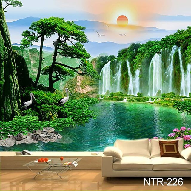 Jual Wallpaper Custom 3d Mural Photowall Walpaper Dinding Sticker