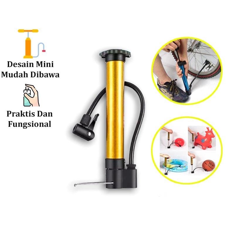 Jual Pompa Ban Mini Portable Hidrolis Pompa Angin Mini Pompa Sepeda ...