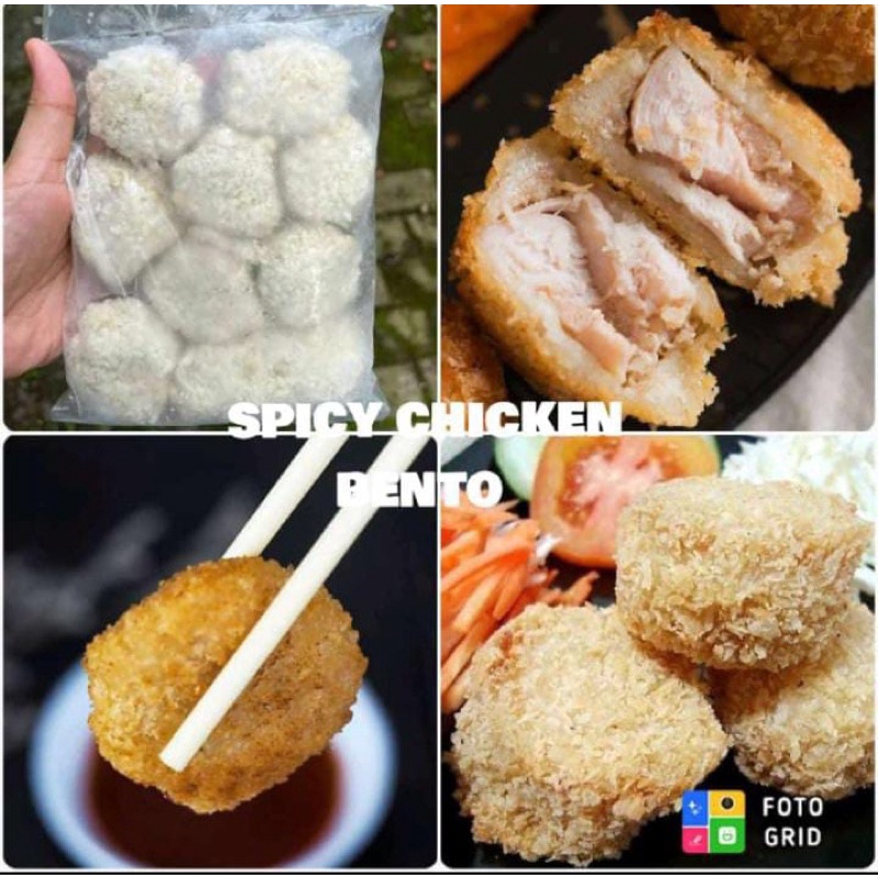 Jual spicy chicken bento isi 10 | Shopee Indonesia