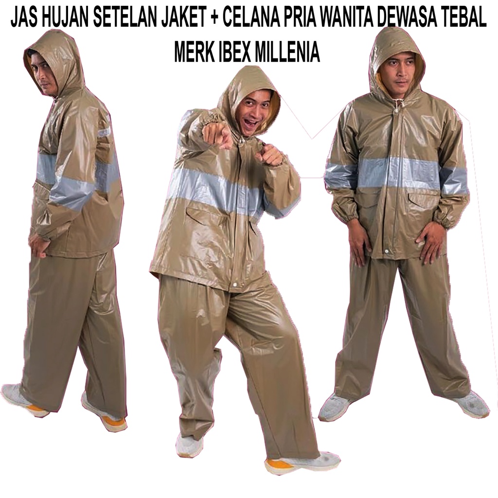 Jual Jas Jaz Mantel Jaket Celana Hujan Ujan Setelan Pria Perempuan Laki ...