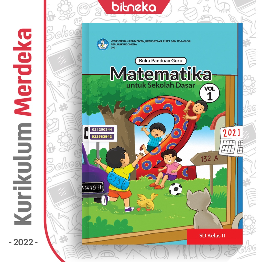 Jual Buku Panduan Guru Belajar Bersama Temanmu : Matematika SD/MI Kelas 2 vol 1 Kurikulum ...