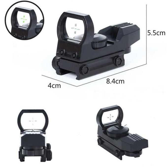 Jual Scope Red Dot Reflex Sight Holografic Tacktis Dummy | Shopee Indonesia