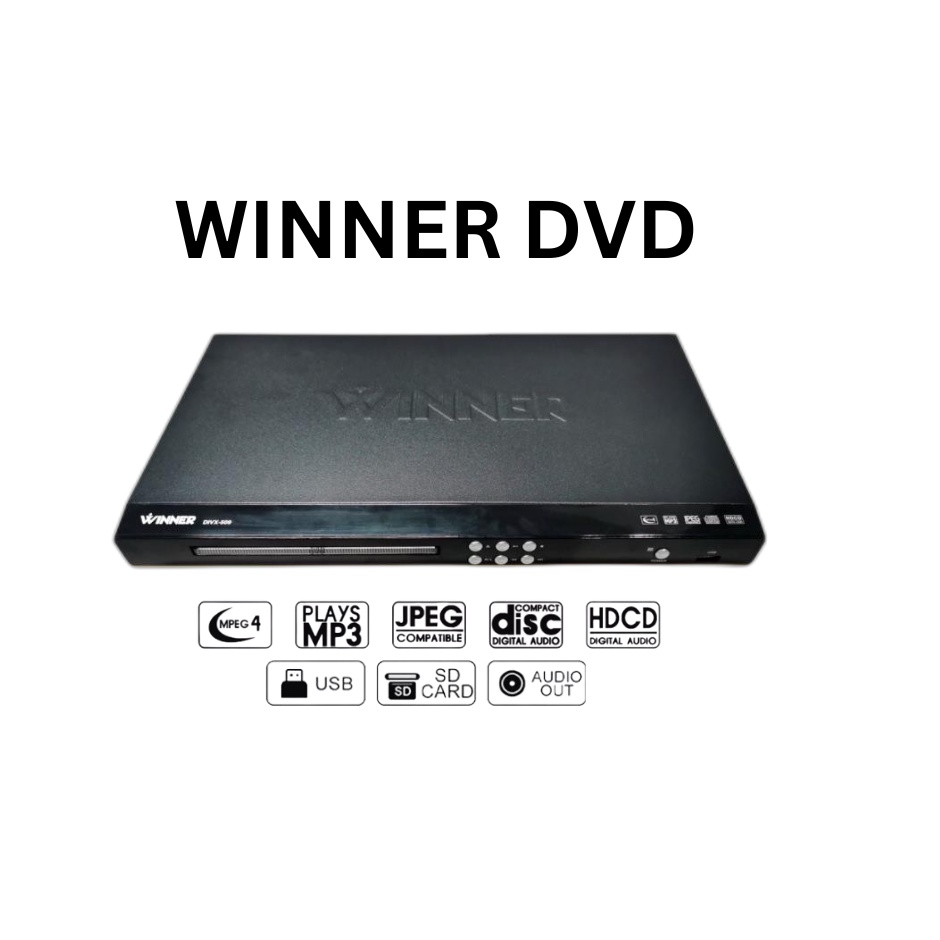 Jual Dvd Vcd player mp3 mp4 mp5 mpeg DIVX DC 12V pemutar dvd Vcd Cd ...