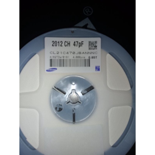 Jual kapasitor 47pf smd 0805 samsung | Shopee Indonesia