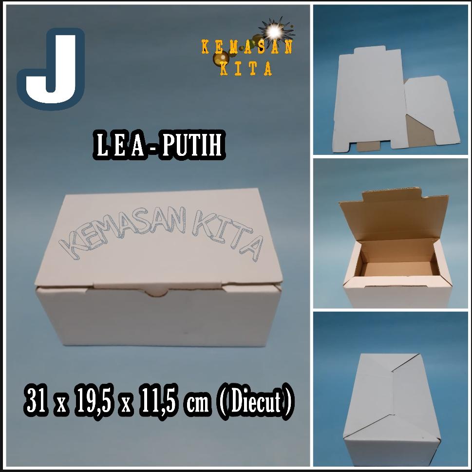 Jual KARDUS KARTON BOX SEPATU " LEA" TIPE J UKURAN 31 X 20 X 12 CM ...