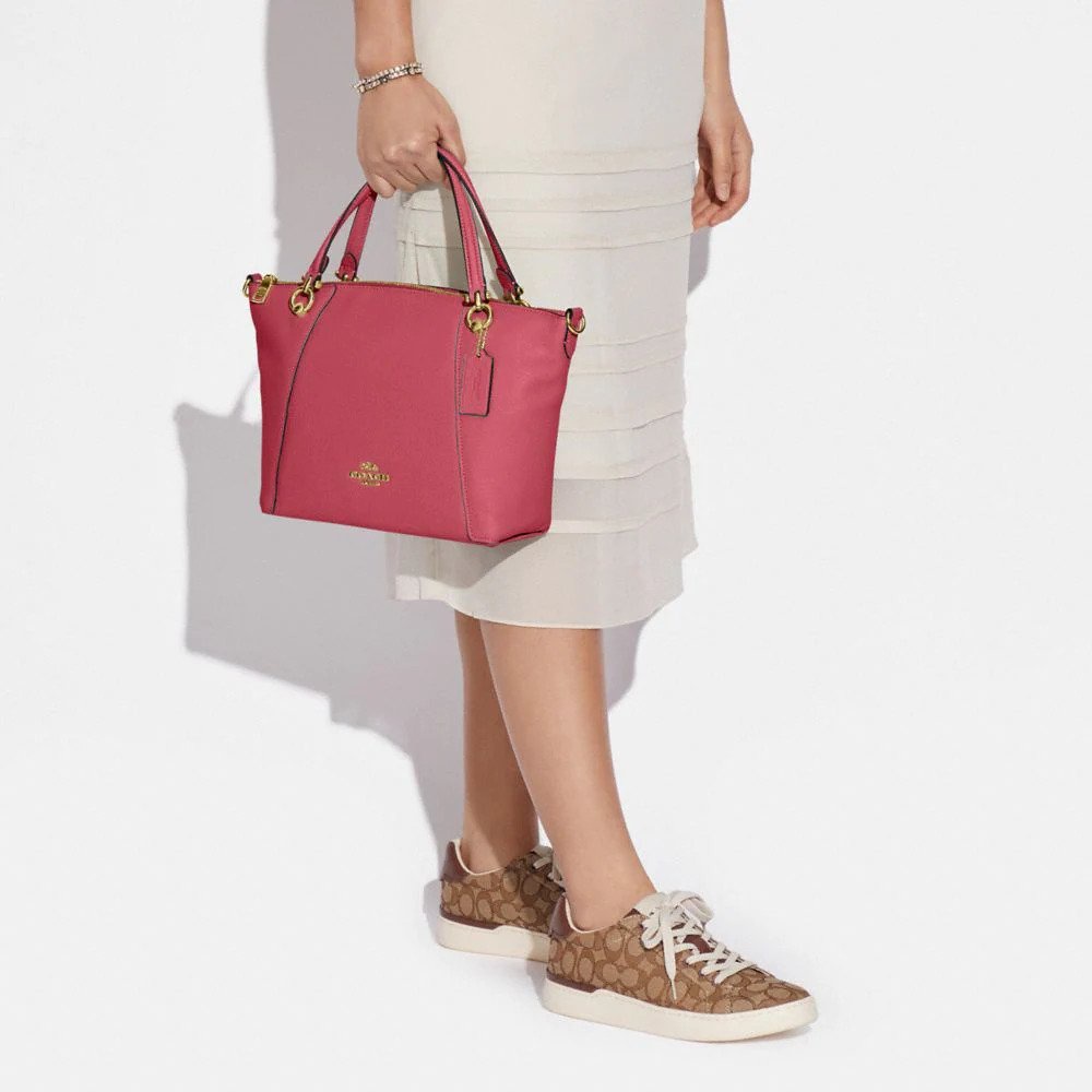 Jual Coach Kacey Satchel Rouge C6229 | Shopee Indonesia