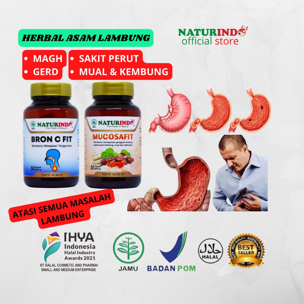 Jual Obat Asam Lambung Maag Kronis Gastritis Gerd Dispepsia Nyeri ...