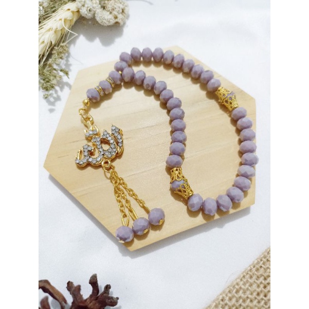 Jual TASBIH KRISTAL 33 BUTIR CUSTOM NAMA + LAFAZ CANTIK PREMIUM ...