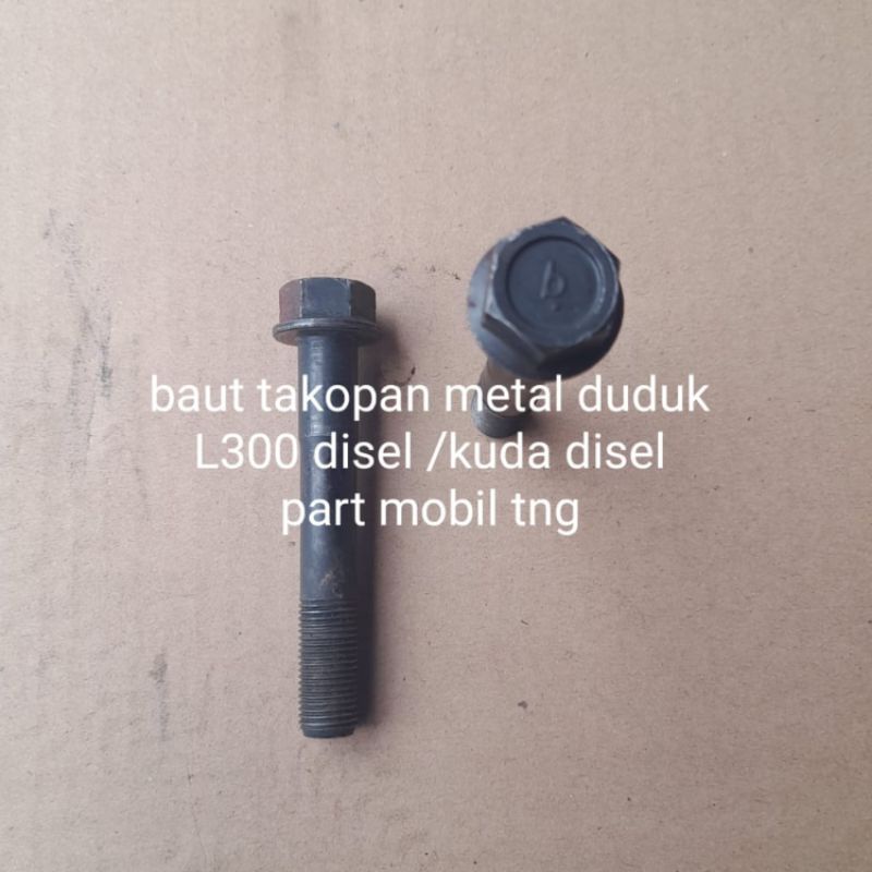 Jual Baut Bolt Takopan Cup Metal Duduk Mitsubishi L300 Kuda Diesel ...