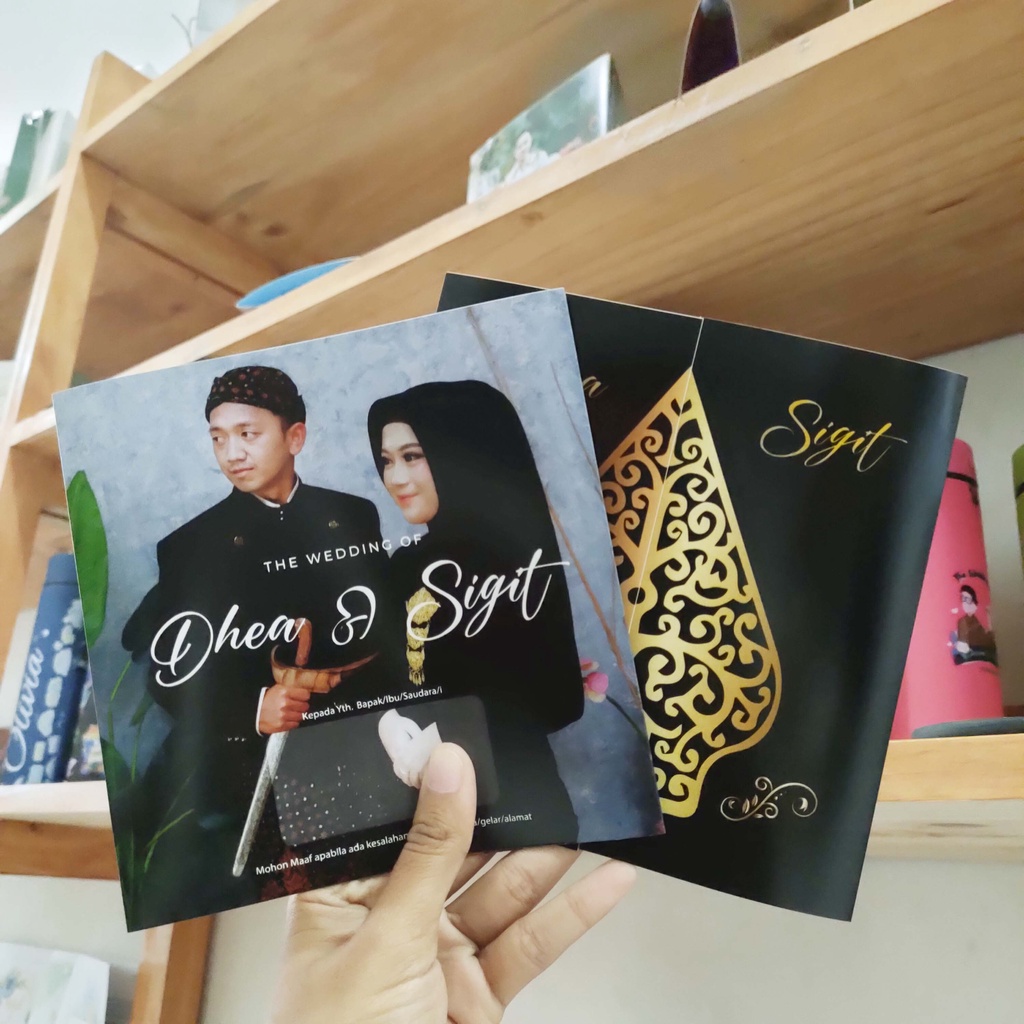 Jual Undangan pernikahan jawa custom foto | Shopee Indonesia