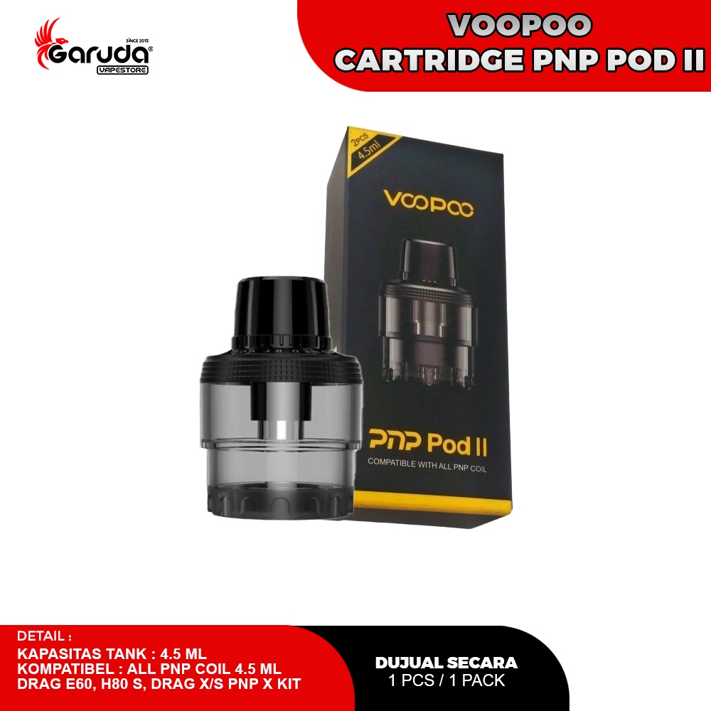 Jual Cartridge Pnp II Pod By Voopoo 1Pack (2Pcs) 100% Authentic ...