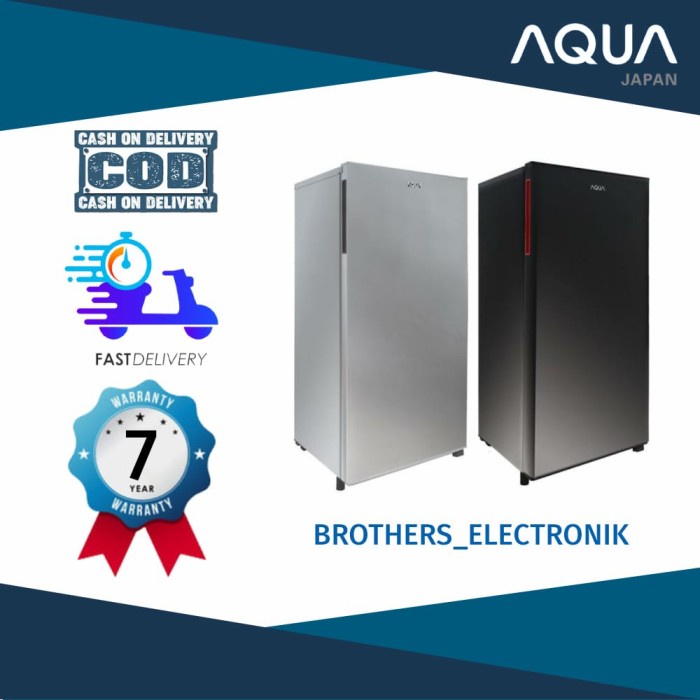 Jual Kulkas 1 Pintu Sanyo Aqua 191 New Design & Big Frezzer | Shopee Indonesia