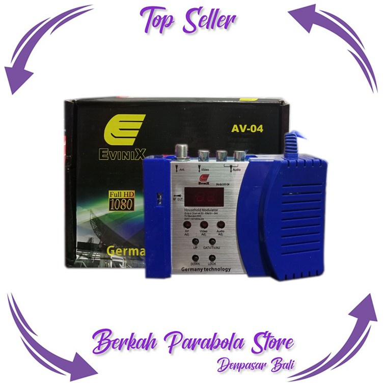 Jual Skyview AV-04 Modulator Converter AV To RF VHF UHF Produk Terbaik BPS | Shopee Indonesia