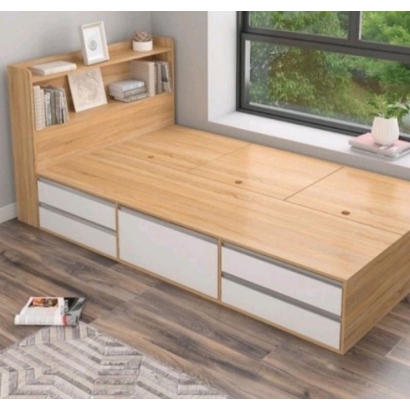 Jual DIVAN LACI UKURAN 160 X 200 GRATIS ONGKIR DAN PEMASANGAN | Shopee ...