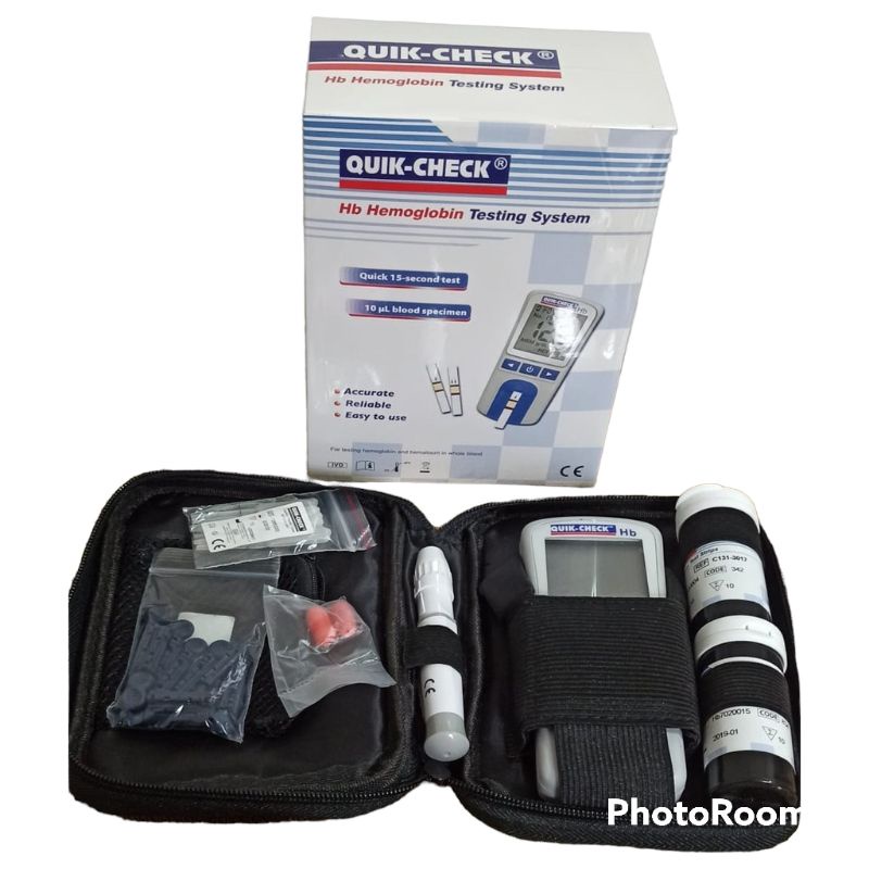Jual QUIK CHEK HEMOGLOBIN - ALAT QUICK CHECK TESTING SISTEM- ALAT HB ...