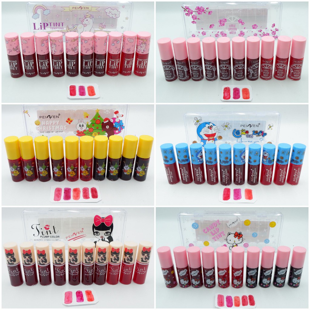 Jual P01 - LIPTINT LIP TINT PEIYEN PEINFEN MINI LIPTIN OMBRE ALL VARIAN ...