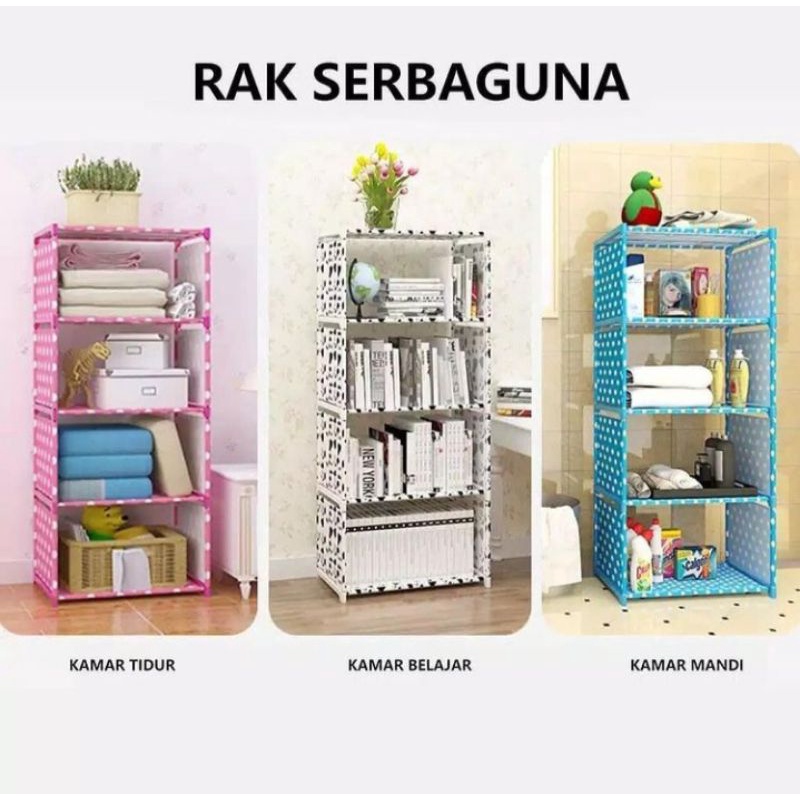 Jual Rak Buku Portable - Rak Serbaguna Portable Kokoh dan Kuat | Shopee ...