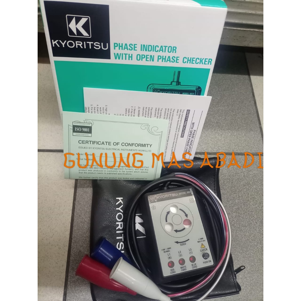 Jual KYORITSU 8031 PHASE ROTATION | Shopee Indonesia