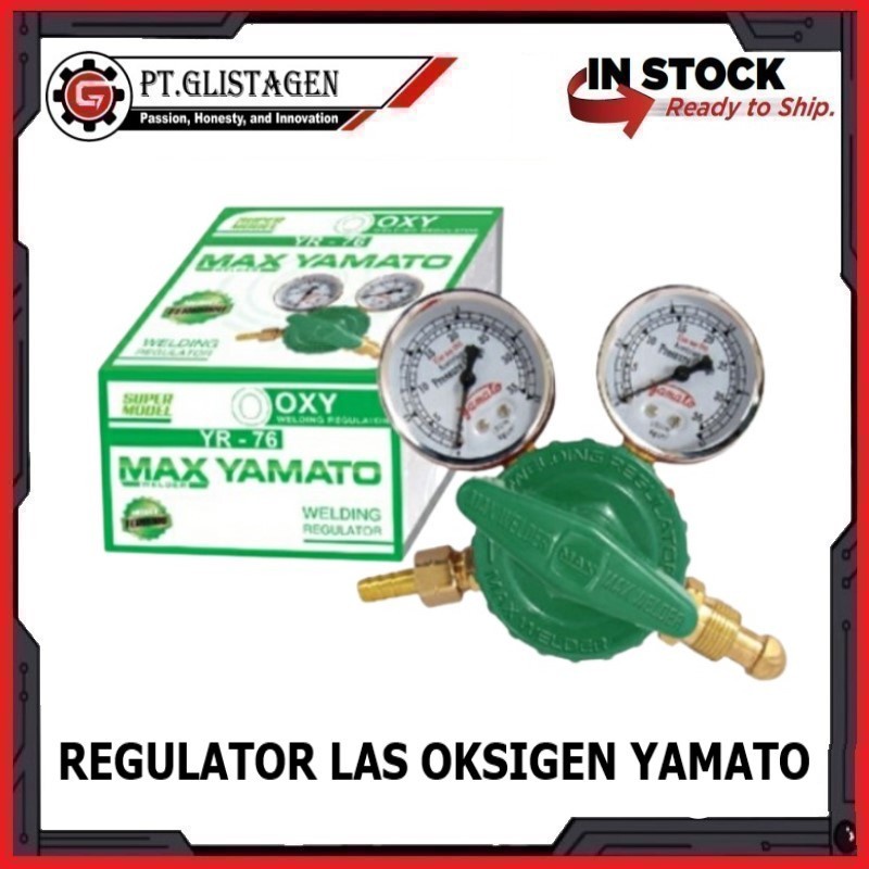 Jual Regulator Las Oksigen Welding Regulator Oxygen OXY MAX YAMATO ...