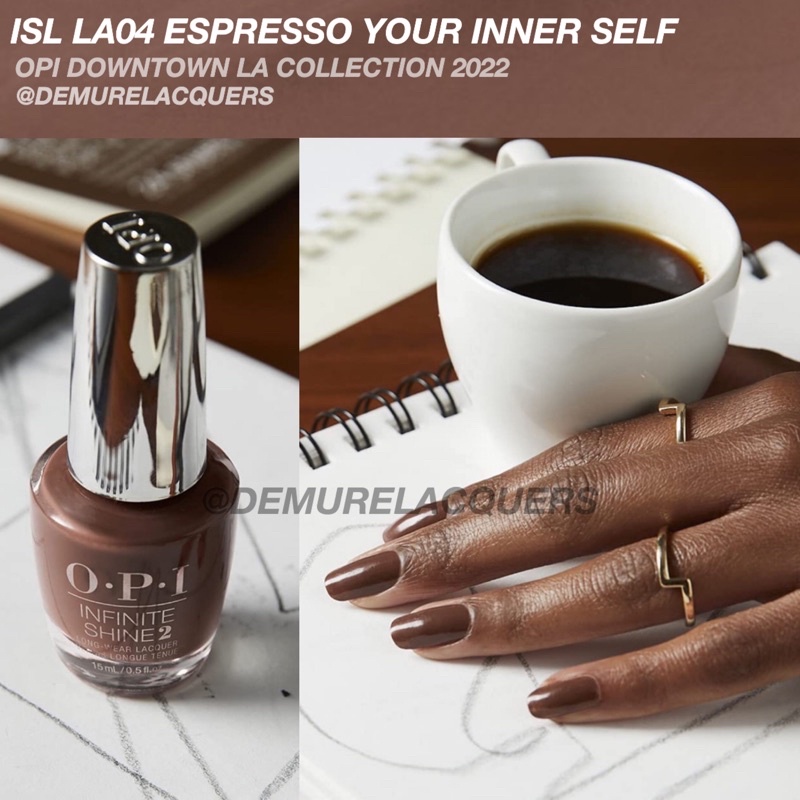 Jual OPI ISL LA04 - Espresso Your Inner Self (DOWNTOWN LA) | Shopee ...