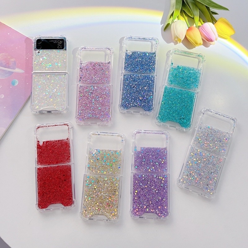 Jual Casing Full Glitter Samsung Galaxy Z Flip 7 FE Z Flip 6 Z Flip 5 ...