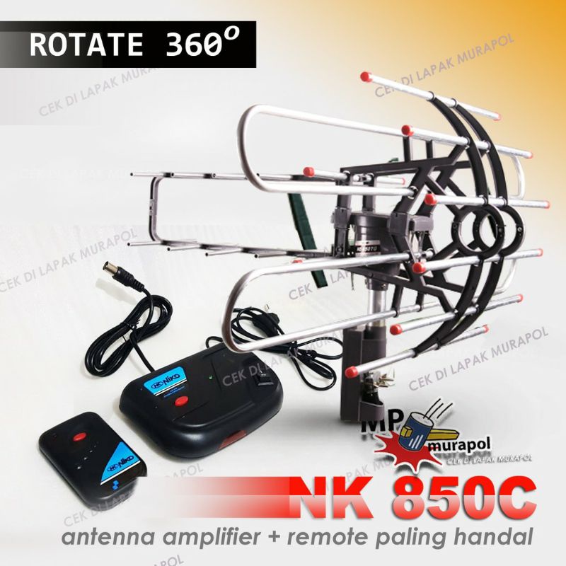 Jual Antena remote NK-850 NIKO Booster (original 100%) | Shopee Indonesia