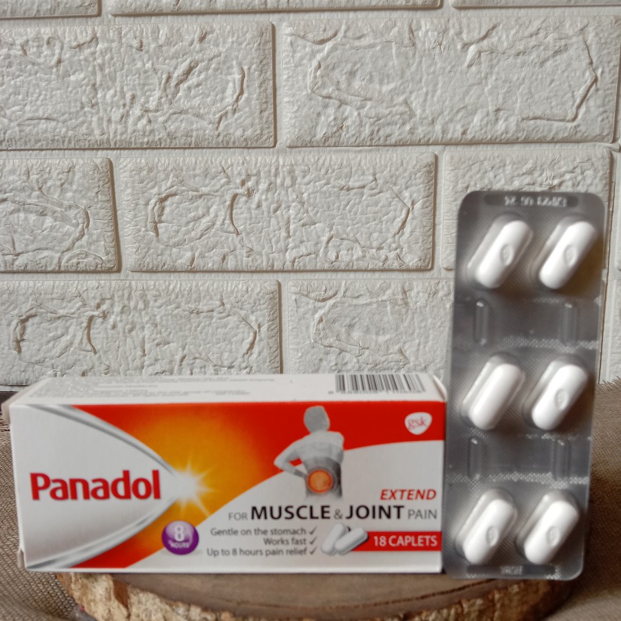 Jual PANADOL EXTEND FOR MUSCLE & JOINT PAIN SINGAPORE PER STRIP 6 ...