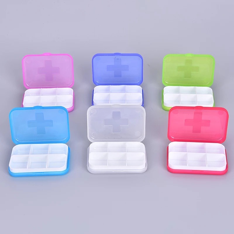 Jual MEDICINE STORAGE PILL BOX / KOTAK TEMPAT PENYIMPANAN OBAT PIL ...