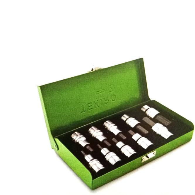 Jual Mata Sock L Set 1/2 / Hex Socket Bit Set 1/2" 10Pcs Tekiro | Shopee Indonesia
