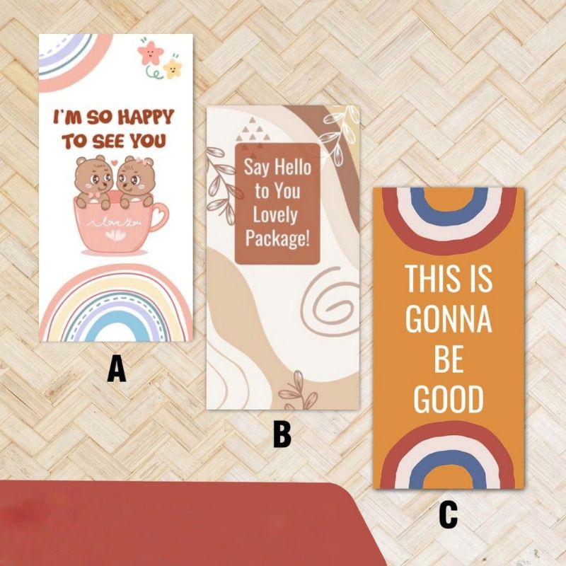 Jual DNR - Stiker Segel Box/Stiker Open Me | Shopee Indonesia