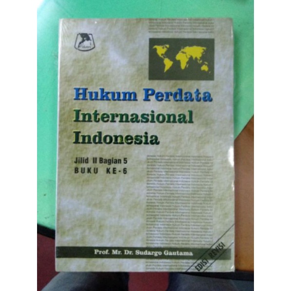Jual BUKU HUKUM PERDATA INTERNASIONAL INDONESIA Jilid 2 Bagian 5 Buku ...