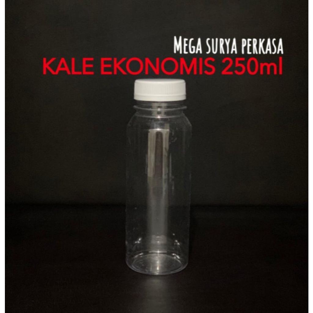 Jual Botol Kale 250ML / Botol Plastik Kale 250ML / Murah Kopi Susu 100 ...