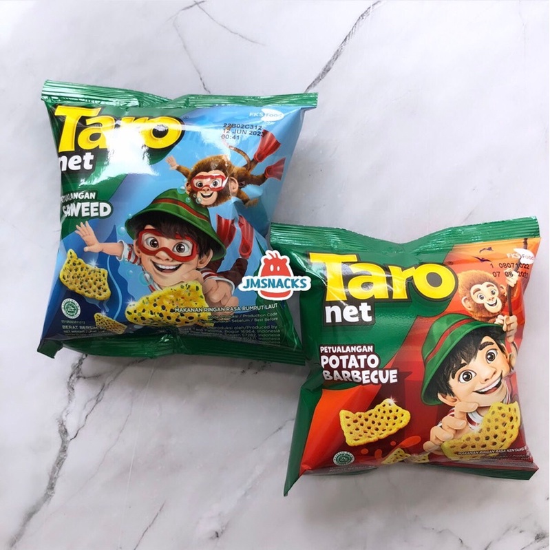 Jual [PROMO!!] Taro Net 8gr satuan - snack taro nikmat enak termurah ...