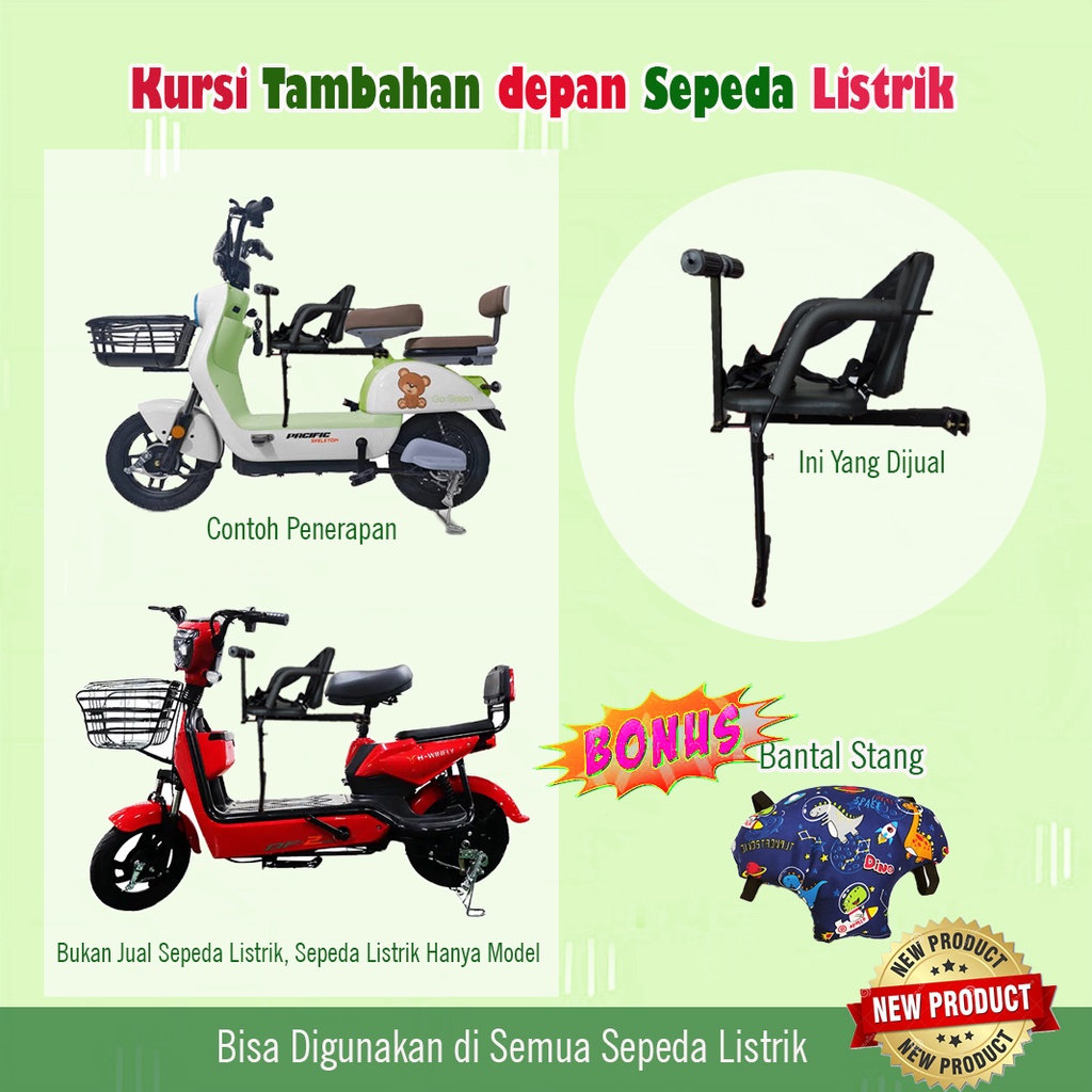 Jual Boncengan Anak Sepeda Listrik Boncengan Sepeda Listrik Boncengan ...