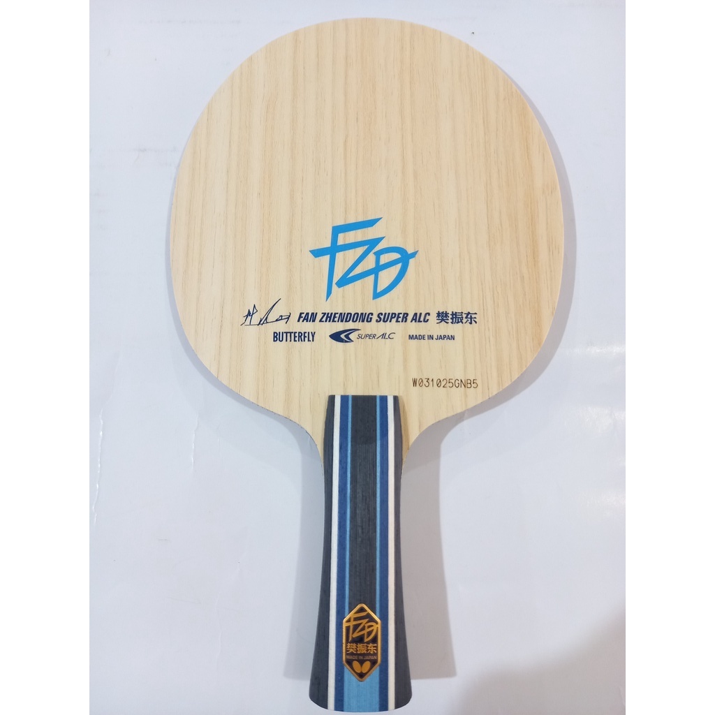 Jual Butterfly Fan Zhendong Super ALC Kayu Bet Tenis Meja Pingpong | Shopee Indonesia