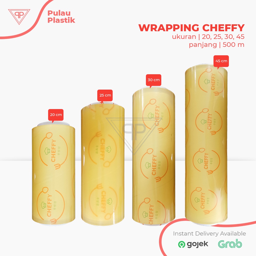 Jual Wrapping Roll CHEFFY 30 cm x 500 meter / Plastik Wrap Untuk Buah ...