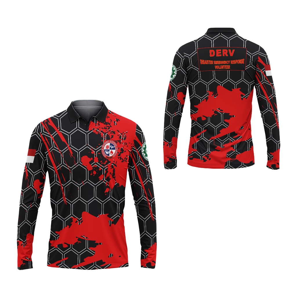 Jual baju Army - Kaos Panjang Emergency Response Team Fullprint ...