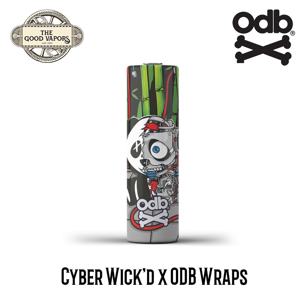 Jual ODB Wraps CYBER WICK'D x ODB Battery Wrap Authentic UK | Shopee ...