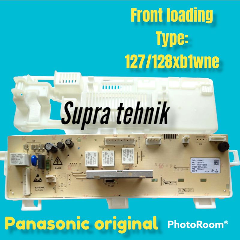 Jual modul mesin cuci front loading panasonic 127/128 original | Shopee ...