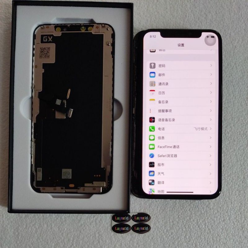 Jual LCD TOUCHSCREEN IPHONEX GX OLED ORIGINAL | Shopee Indonesia
