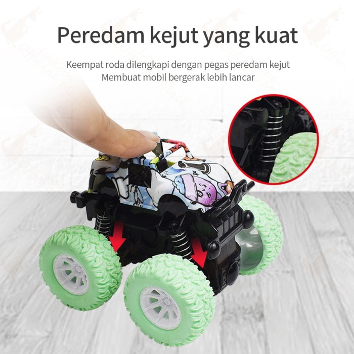 Jual Mainan Anak Mobil Mobilan Monster Zap Remote Control Remot Kontrol ...