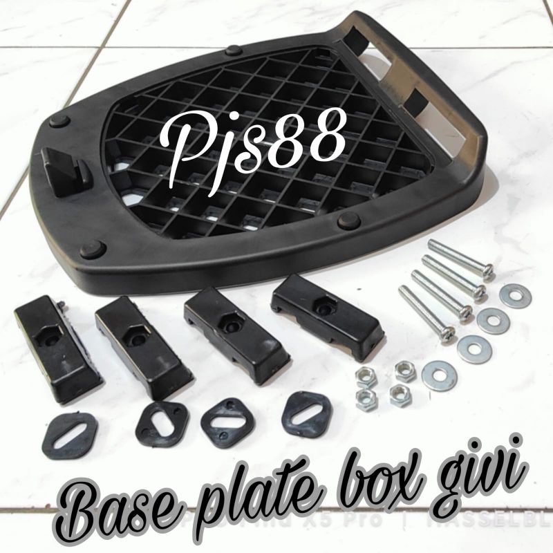 Jual Base plate Givi e45 e43 e35 e30 e26 e20 19 / Tatakan box Givi e20 e19 e43 e45 e35 e30 e26 ...