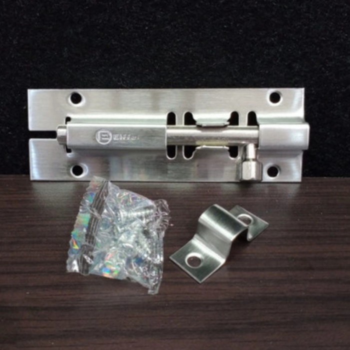 Jual GRENDEL SLOT SELOT PENGUNCI PINTU JENDELA STAINLESS 6 INCH ...