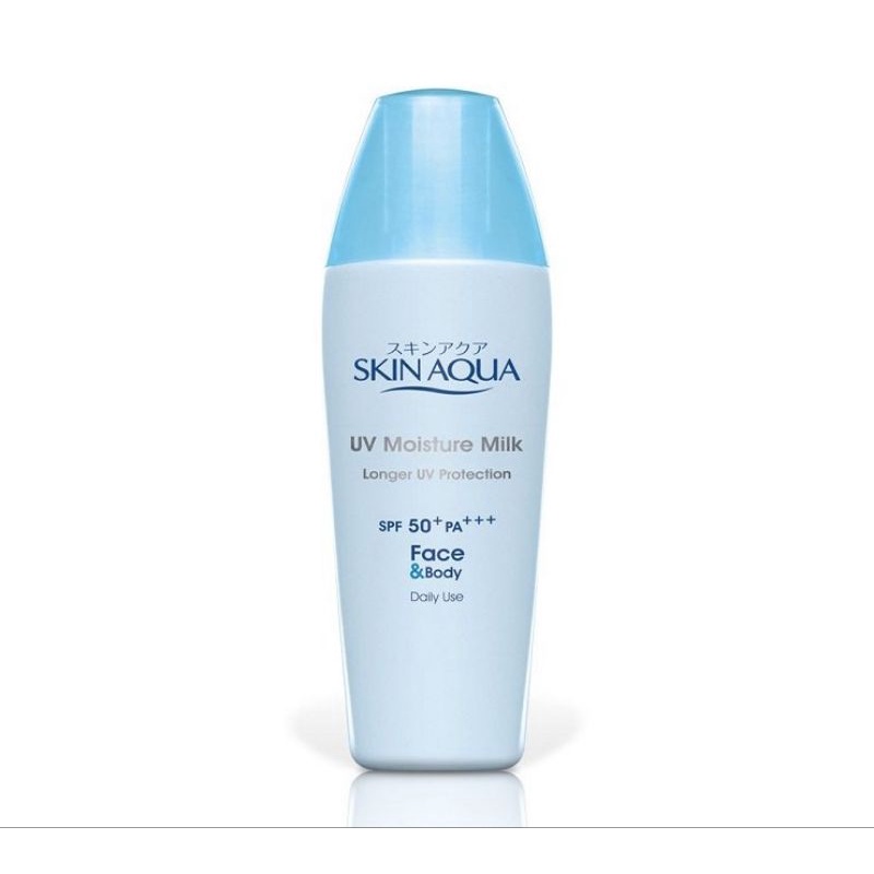Jual SKIN AQUA UV MOISTURE MILK SPF 50+ PA+++ | Shopee Indonesia