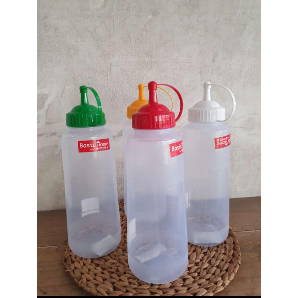 Jual Botol Saos Lion Star 1L ,700ML DAN 500ML | Botal Sambal | Botol ...