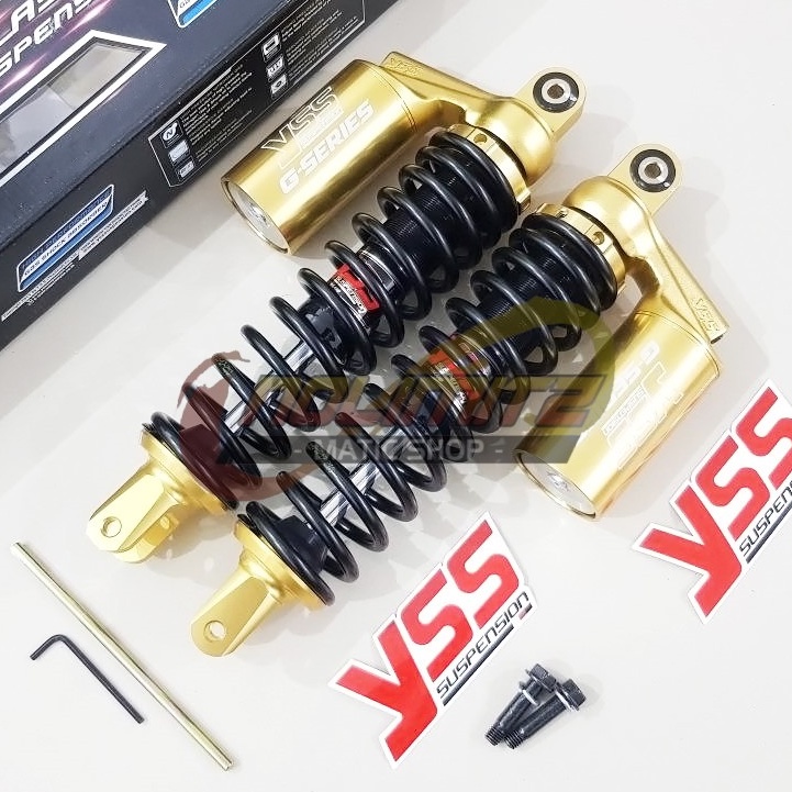 Jual Shock YSS G Series Smooth Gold Edition 305mm Shockbreaker Yamaha ...