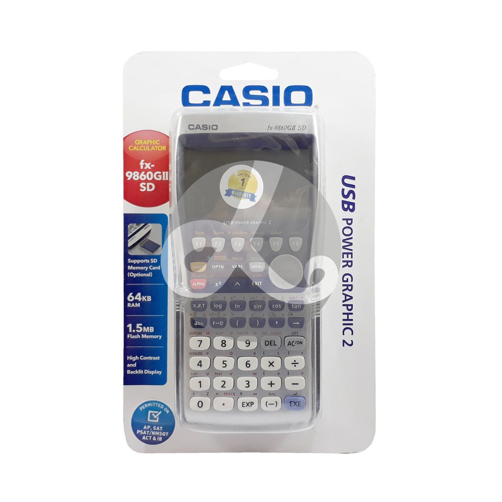 Jual Kalkulator Casio FX-9860 GII Scientific Calculator FX-9860GII ...