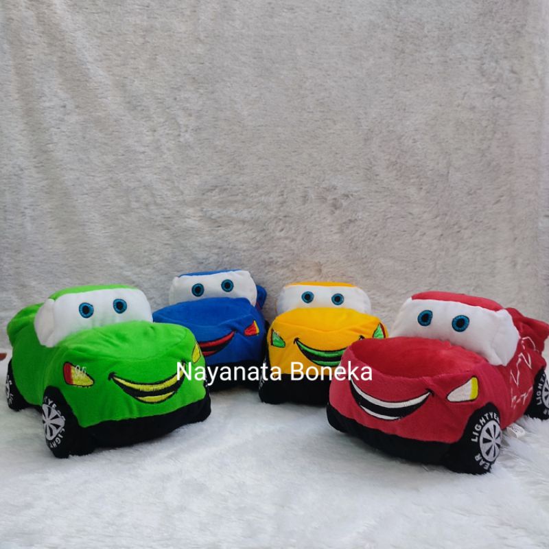 Jual Boneka Mobil Cars Mcqueen Ukuran M panjang 35cm Berlabel SNI ...
